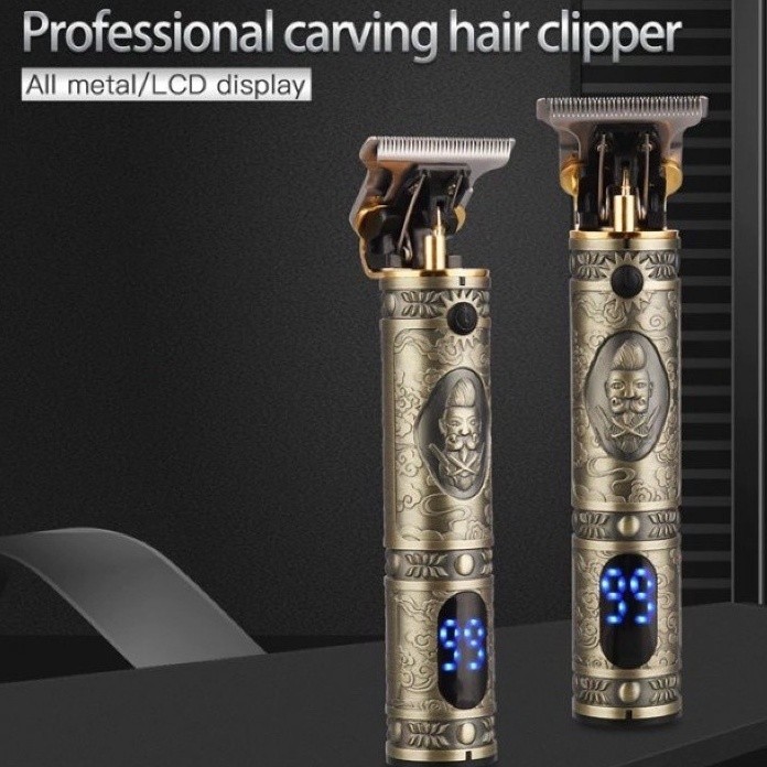 VGR V-228 Professional Hair Clipper with LED display Runtime: 180 min ...