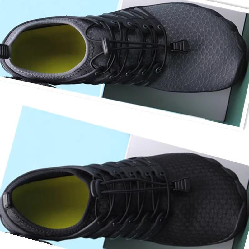Wide toe barefoot training shoes Men or women breathable diabetes shoes ...