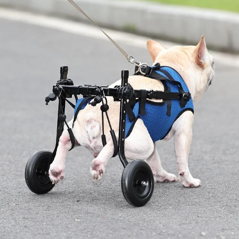 Wheelchair for disabled Dog Cart Hind Legs Bracket Cat Dog Injured And ...