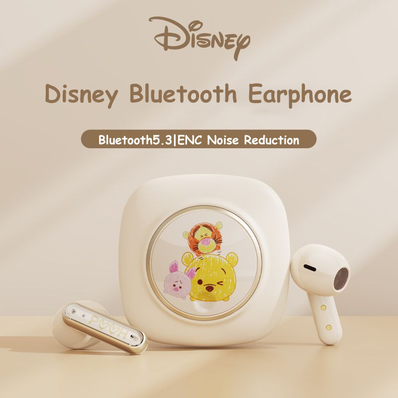 Disney QS23 Wireless Bluetooth 5.3 Earphones Winnie The Pooh Mickey ...
