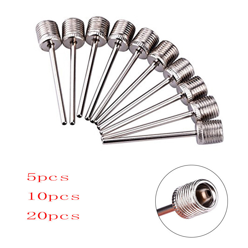 5/10/20pcs Sports Ball Inflatable Pump Needle Football Basketball ...