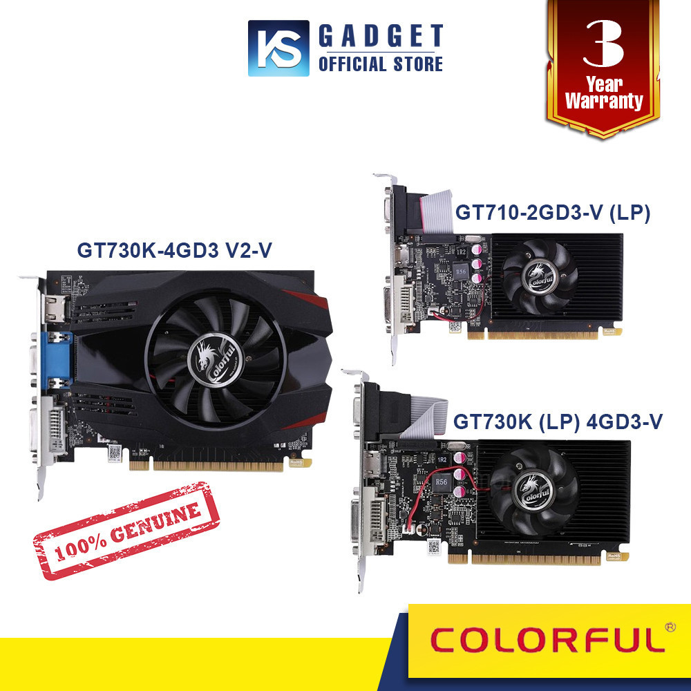 Colorful Geforce GT710/GT730/GT730LP Graphic Card | Shopee Malaysia