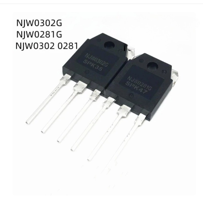 2/1Pcs 100% Real Original New NJW0281G NJW0302G 15A 250V 150W Imported Audio Amplifier ...