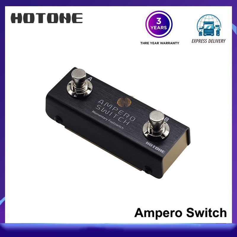 Hotone Ampero Switch 2-Way Momentary Dual Footswitch Foot Controller 1/ ...