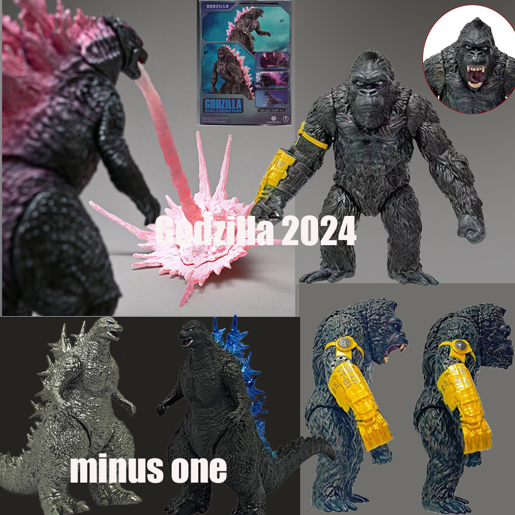 Minus One Godzilla Vs Kong 2 The New Empire Movie Periphery King Kong 2024 Joint Movable Action ...