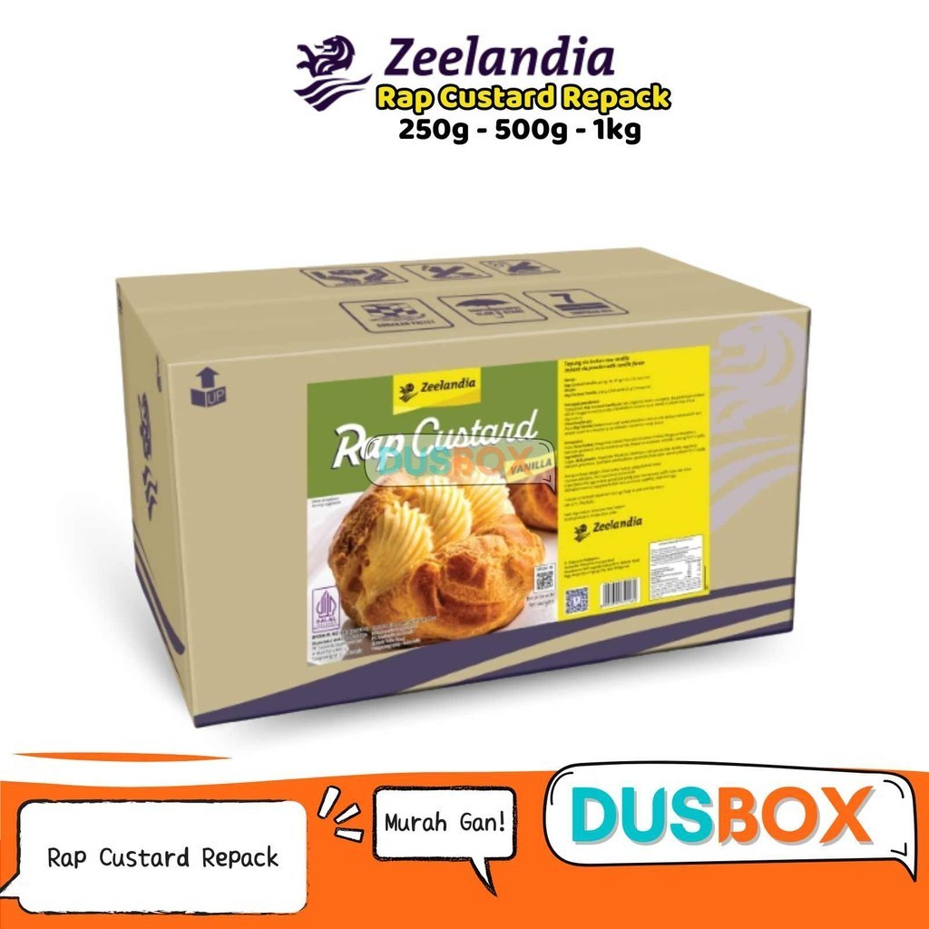Rap Custard Zelandia Repack/Rap Custard Flour/Zelandia Custard Flour ...