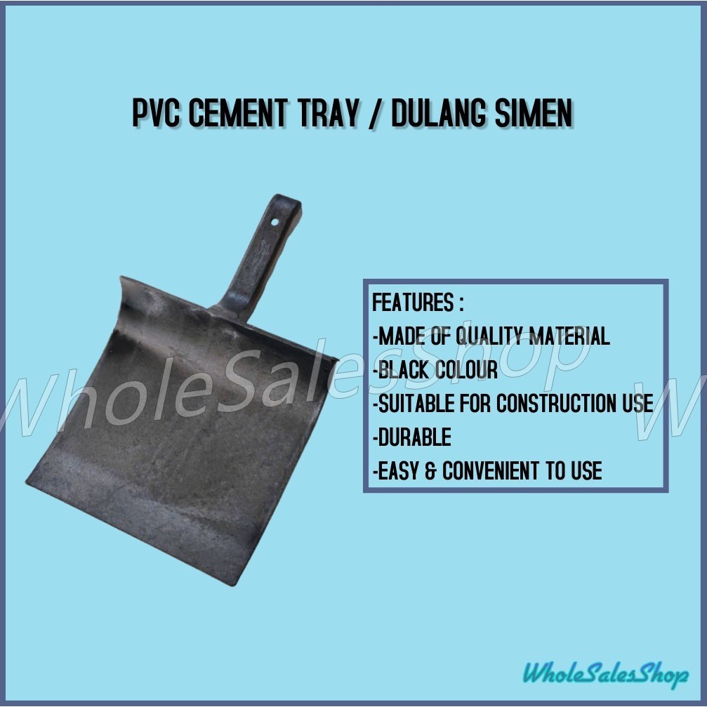 PVC CEMENT TRAY CEMENT HOLDER DULANG SIMEN | Shopee Malaysia