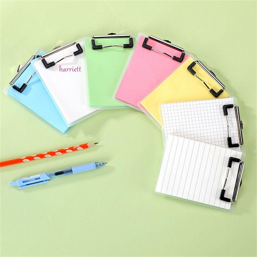 HARRIETT Clipboard Notepads, Writing Pad Paper Holder Clip Folder Board ...
