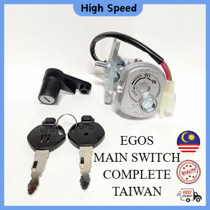 YAMAHA EGOS MAIN SWITCH SET KEY SUIS KUNCI SET SUIZ KEY LOCK SET ...