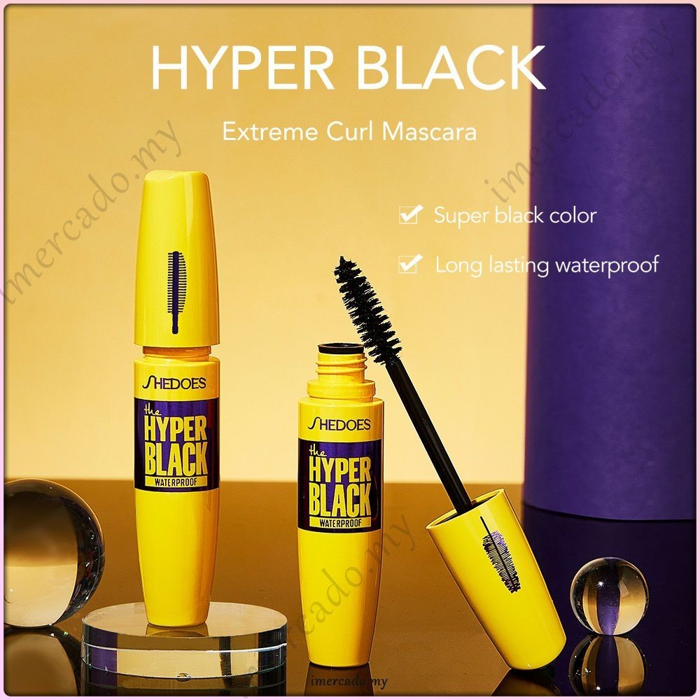 COD Shedoes Waterproof 4d Silk Fiber Lash Mascara 2 In 1 Mascara Waterproof Lengthening ...
