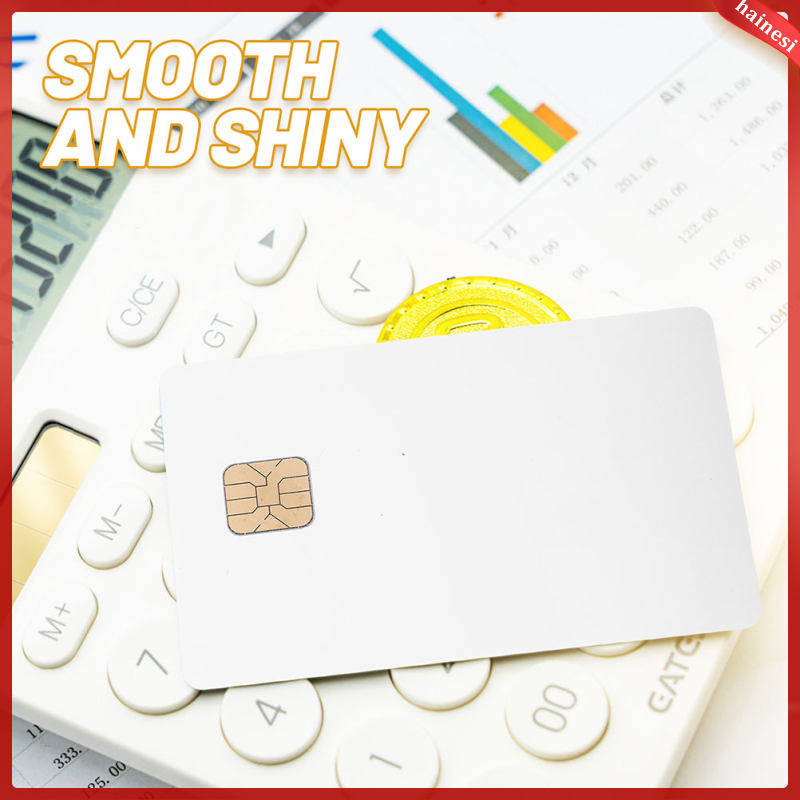 6pcs Blank Pvc Cards For Id Badge White Plastic Ic Cards Multi-Use ...