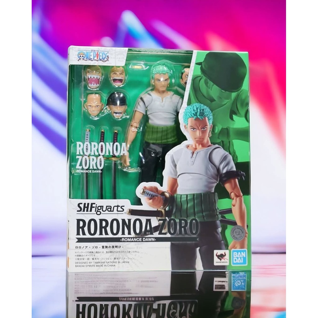 (NEW/MISB)SHF S.H.Figuarts Roronoa Zoro Romance Dawn | Shopee Malaysia