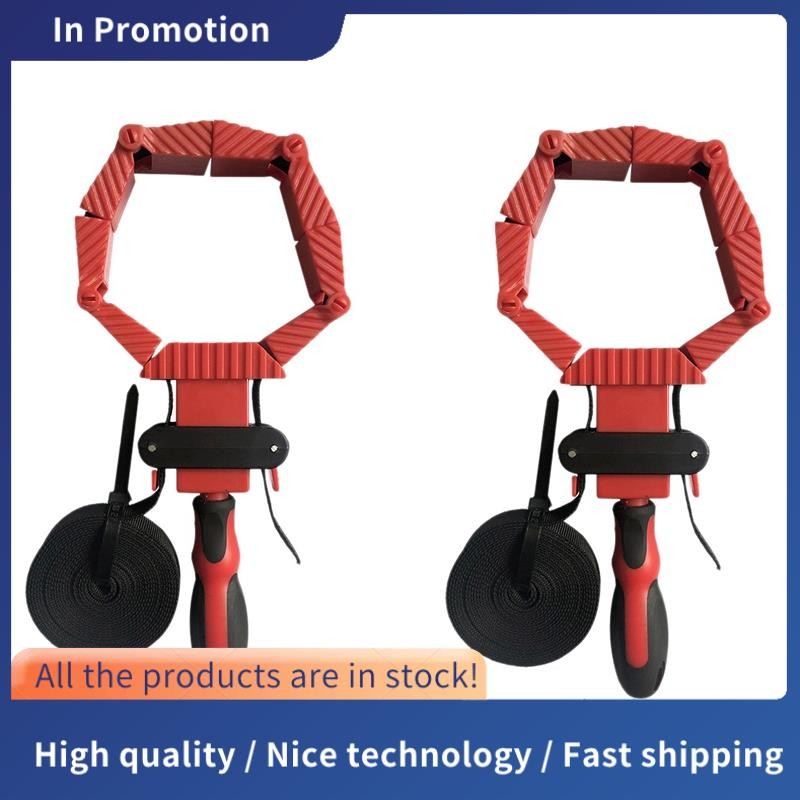 2Pcs Frame Woodworking Multifunction Strap Clamp Polygons Angle Clip ...