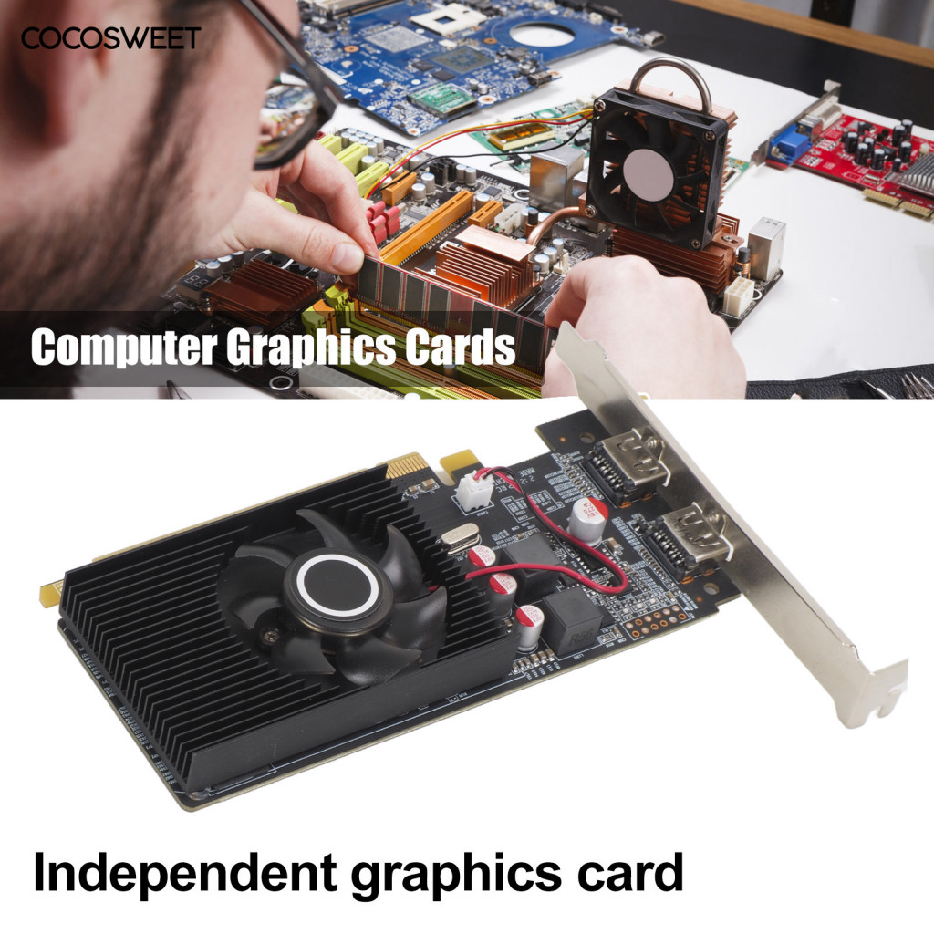 COCO Graphics Card for Multiple Monitors Efficient Work Graphics Card ...