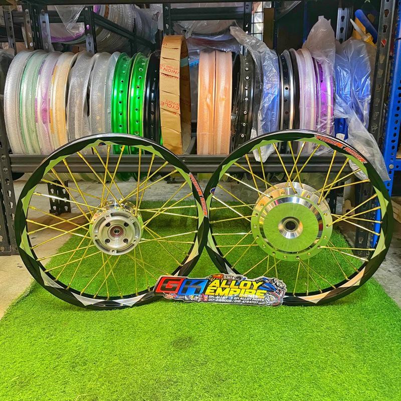 SET RIM ALLOY 17 3EGI SIAP PASANG PNP MOTOR HONDA PCX DEPAN DAN ...