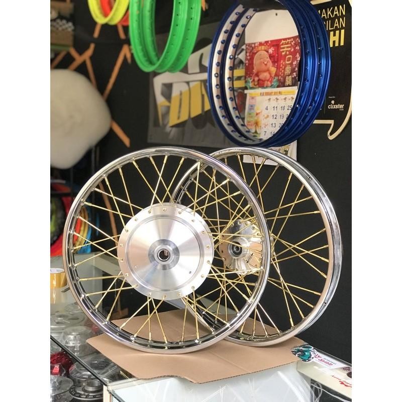 SET RIM 1.4 x 17 PNP SCOOTER EGO S, EGFI, EGO LC, , HONDA BEAT, HONDA ...
