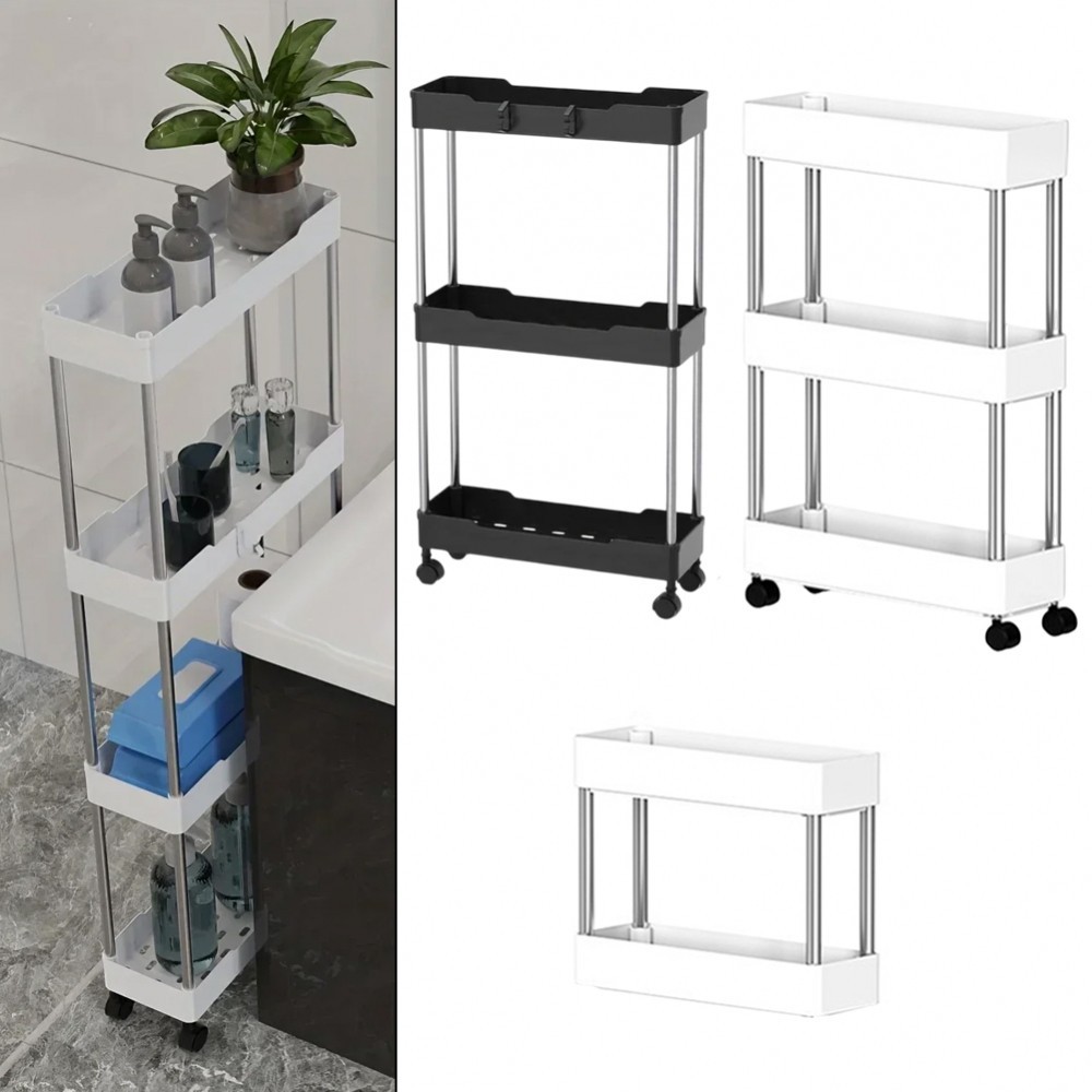 【SUNAGE】Stylish 3 Tier Trolley Perfect for Storing Items in Tight ...