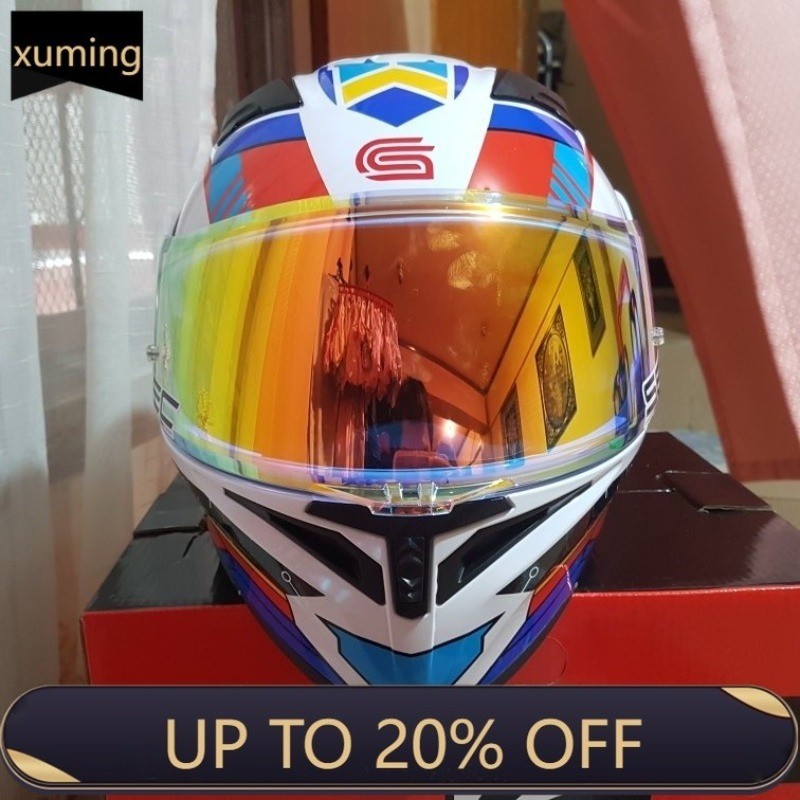 XM SEC VISOR LENS FIT SEC Challenger Windstorm V1/V2 Kaleido Lens Visor ...