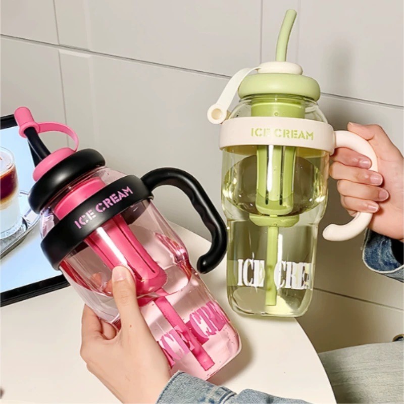 Ice Cream Water bottle huge botol air besar Water Cup High-looking ...
