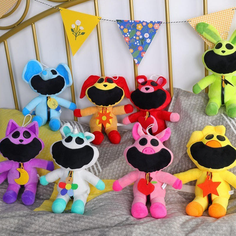 23 x 30cm Plush Toys Poppy Playtime 3 Smiling Critters Cat Nap Stuffed ...