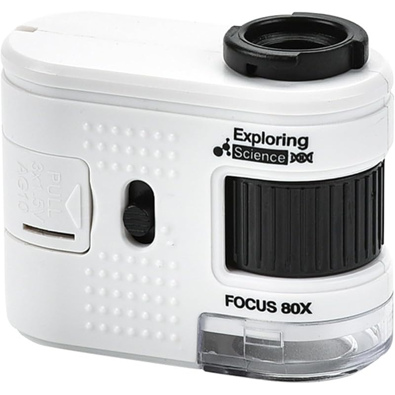 Small Handheld Microscope With 1000X Pocket Sized Microscope Easy ...