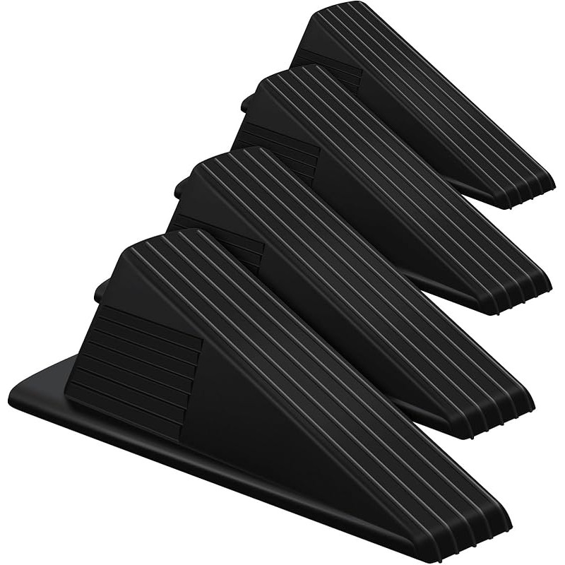 Frienda 4 Pcs Jumbo Door Stoppers Heavy Duty Door Stopper Tall up to ...