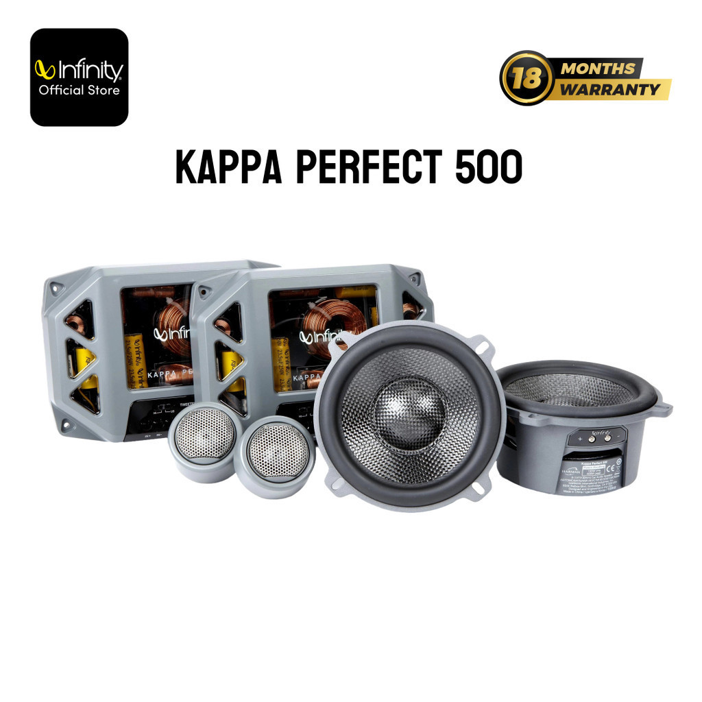 Infinity Kappa Perfect 500 5-1/4" (130mm) extreme-performance 2-way ...