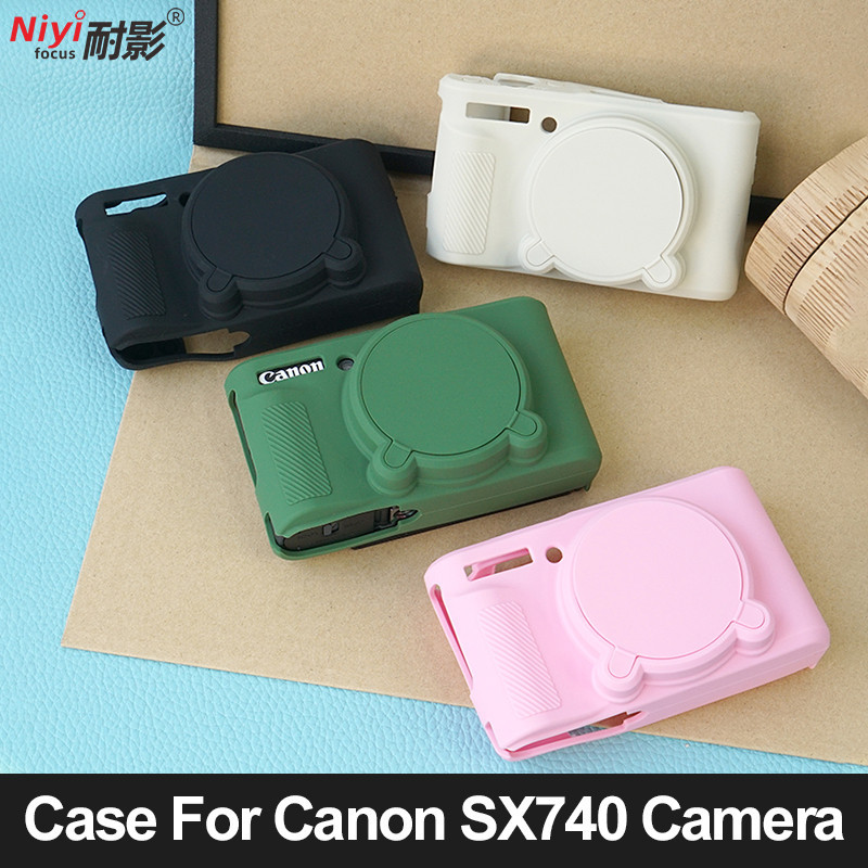 Canon EOS R6 R5 R RP SX740 R50 R100 Silicone Case Bag Body Cover ...