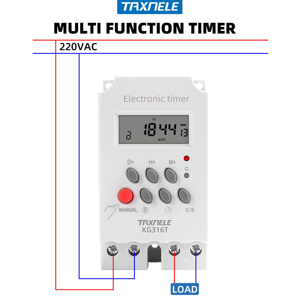 KG316T 7 Days Daily Weekly Digital Electronic Lighting Timer ...
