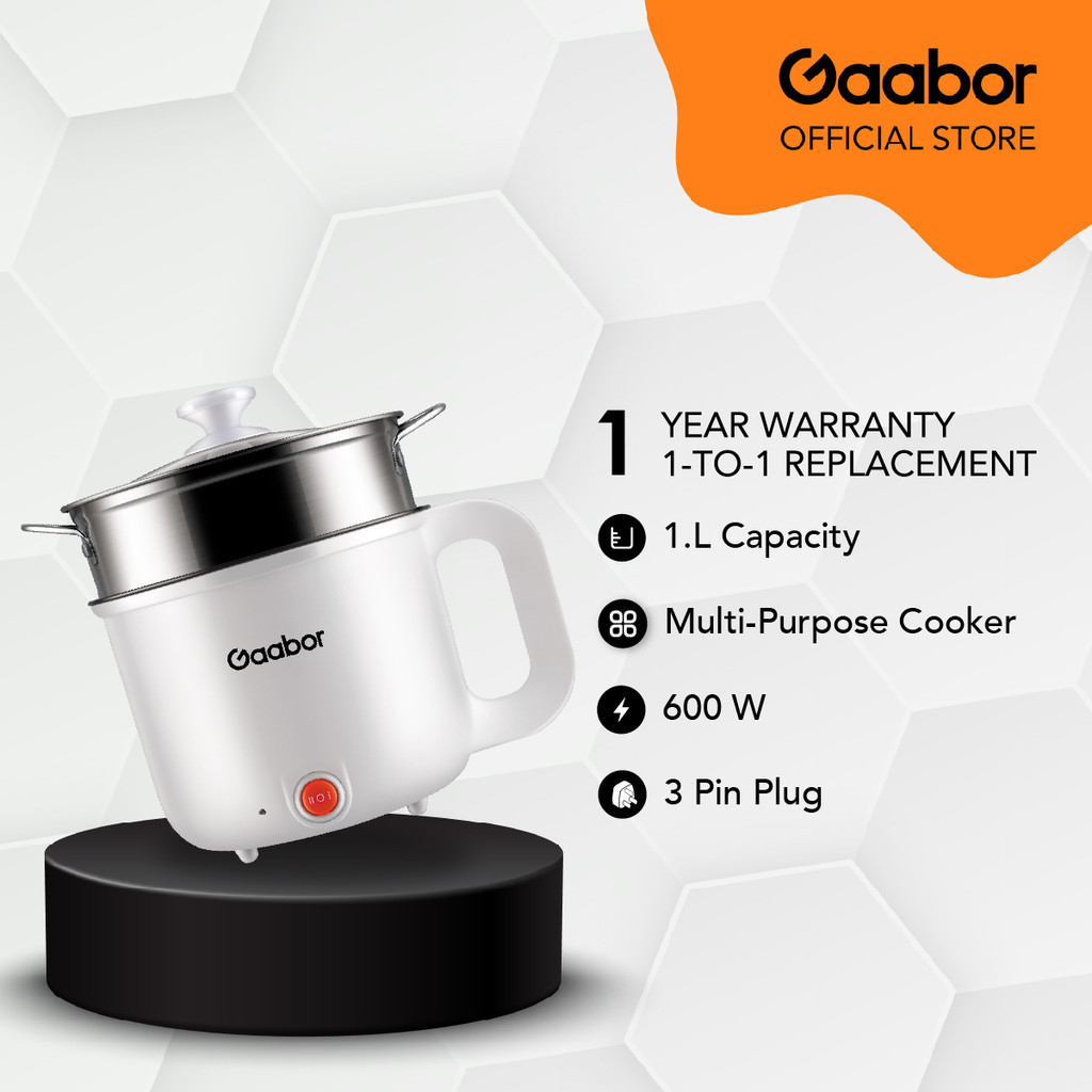 Gaabor Multifunctional Cooker Anti-Slippery Double Heat Control Non ...