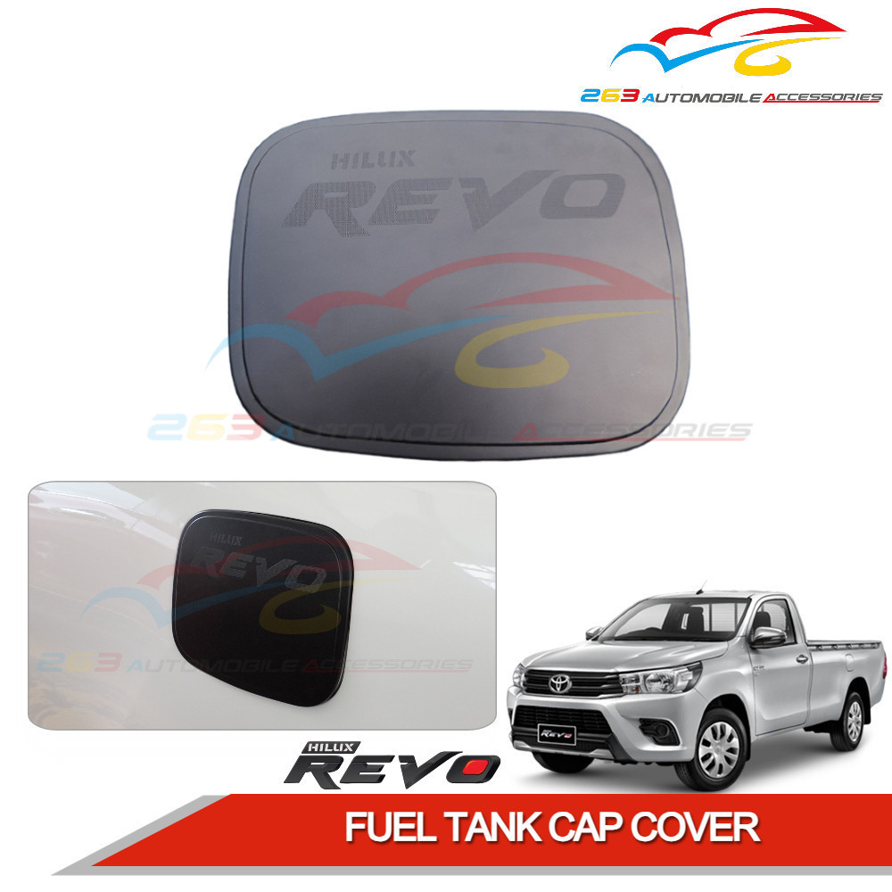 TOYOTA HILUX REVO 2016-2022 SINGLE CAB FUEL TANK CAP COVER (BLACK ...