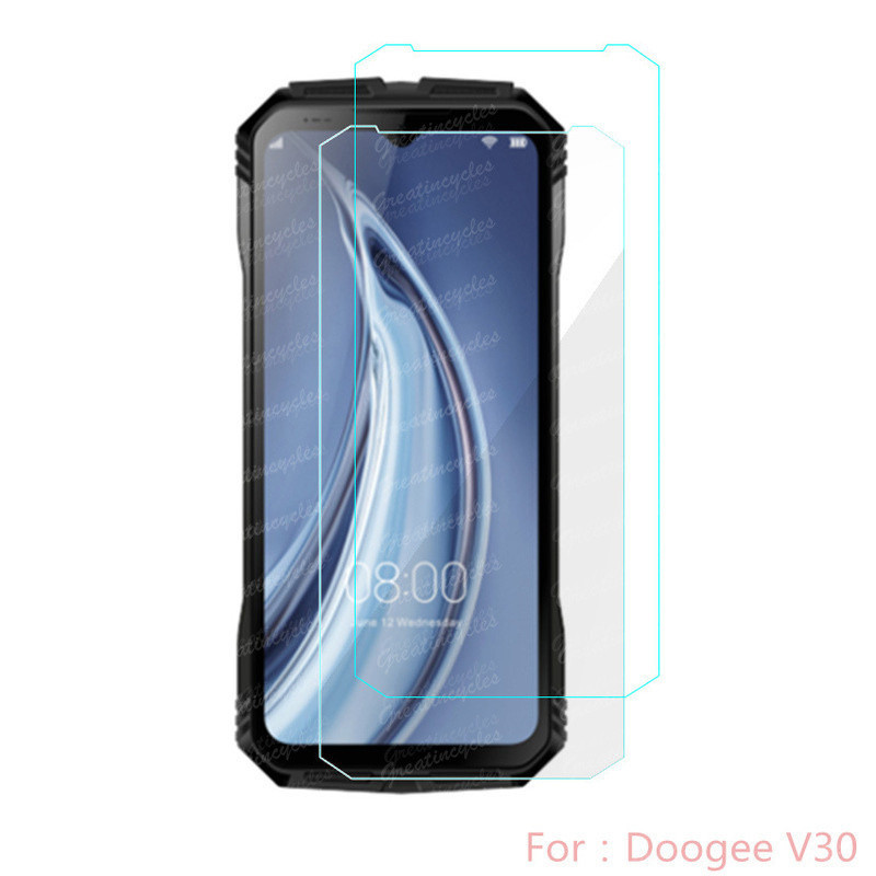 Doogee V30 V30T V30 Pro Clear Tempered Glass 9H 2.5D Premium Screen ...