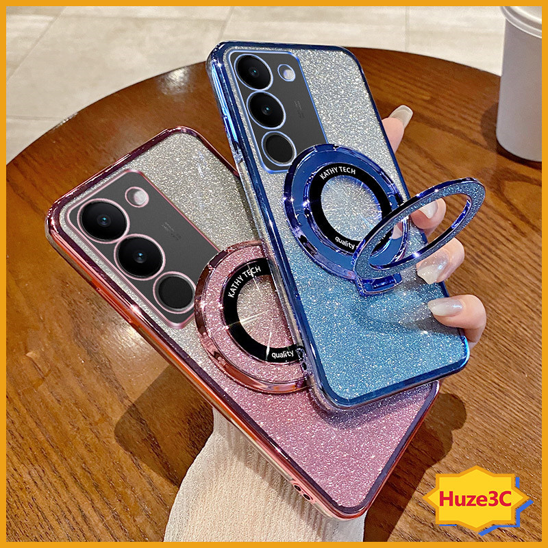 Casing Vivo V29E V29 5G V27E V27 5G V25E V25 5G Folding Stand Phone ...