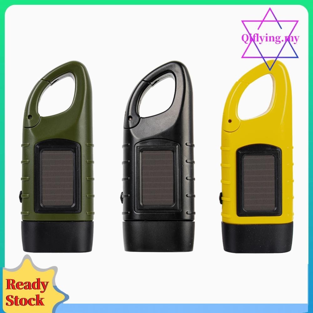 HandHCrank Solar Dynamo Torch Light Outdoor Travel Emergency LED ...