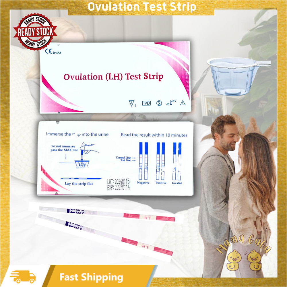 Ovulation Test Strip OPK LH Ovulasi/Test Hari Subur Ovulation Test ...