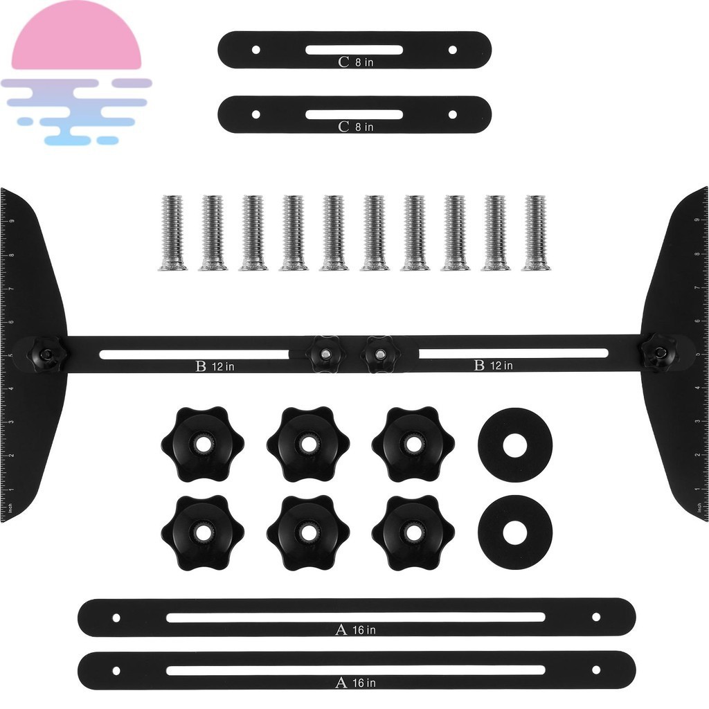 Stair Measuring Ruler Set Aluminum Alloy Stair Tread Template Tool ...