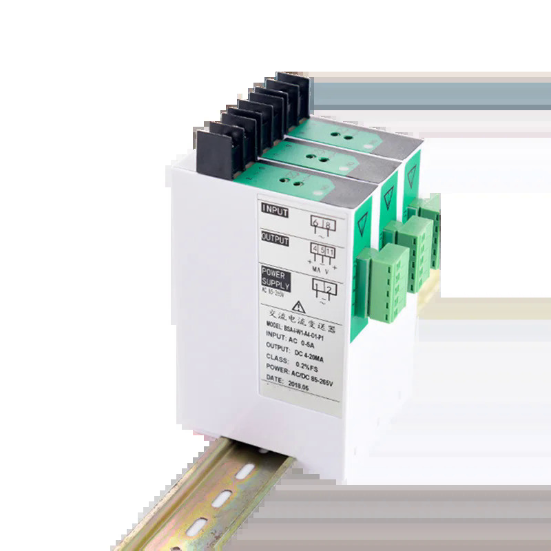 AC 0-1A 2A 5A 10A Current Transmitter 4-20mA 0-5V RS485 Output AC ...