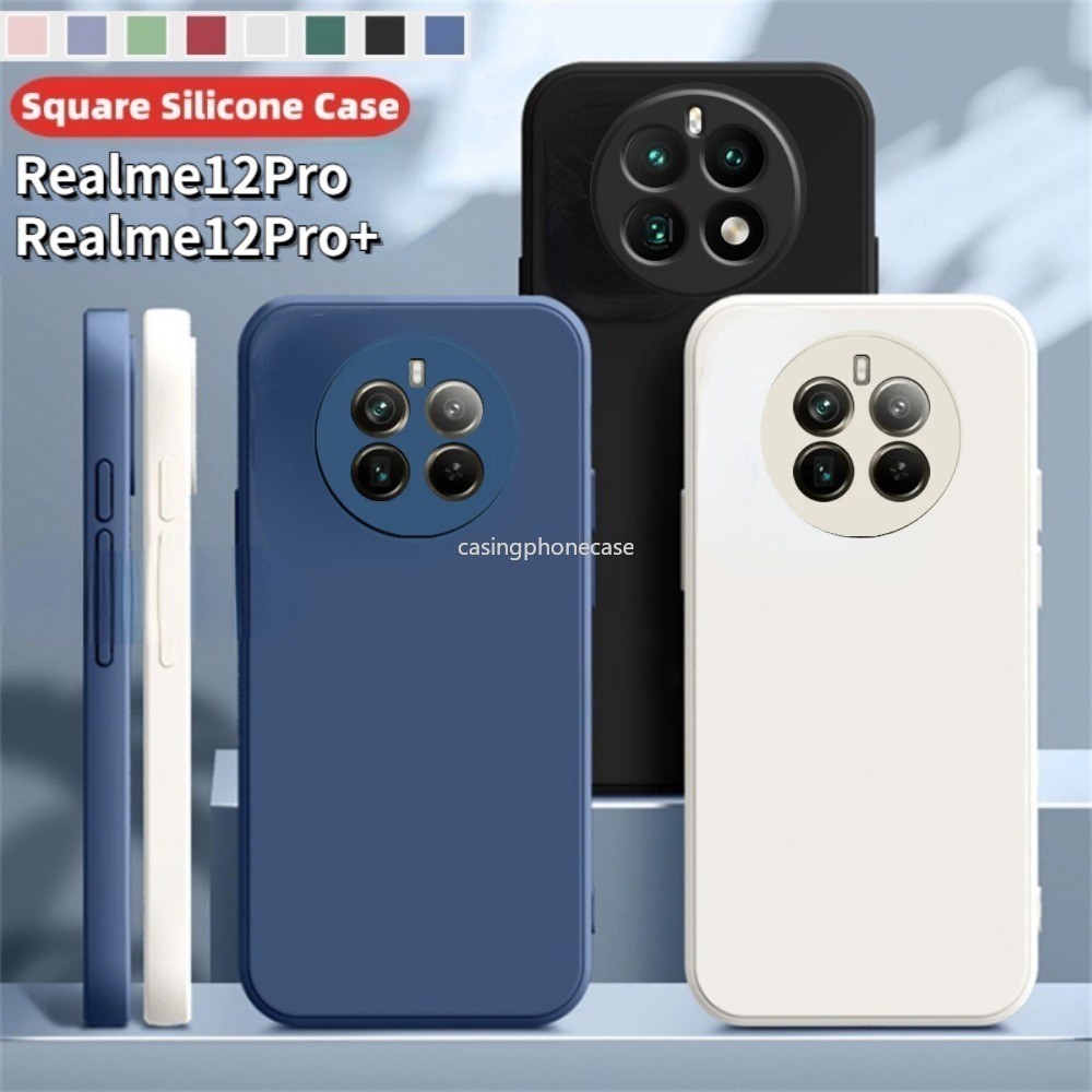 Casing Realme 12 12X Pro Plus Pro+ 12+ 12Pro 12Pro+ Realme12Pro+ 5G ...