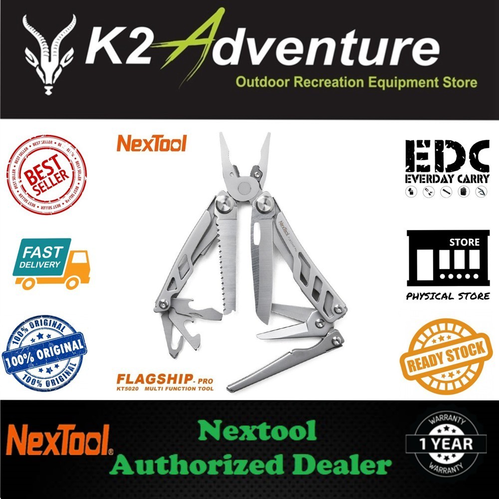 NEXTOOL FLAGSHIP PRO 16-IN-1 MULTI-TOOL (100% Authentic) | Shopee Malaysia