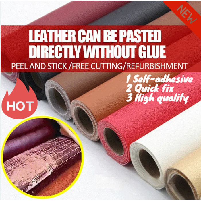 【Self-adhesive/repair damaged leather】Self-adhesive leather patch/Sofa ...
