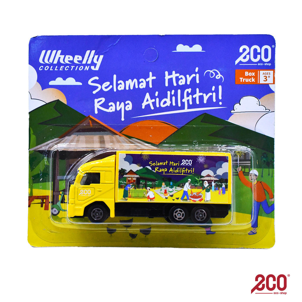 Eco Shop Hari Raya Edition Short Box Truck Lorry - Whelly Collection ...