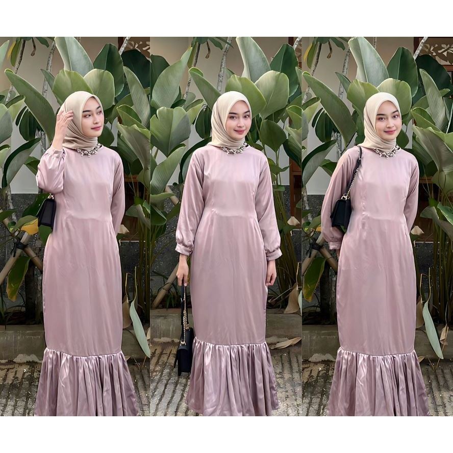 Hanna Gamis Lebaran 2024 Latest Models Of Muslim Teenagers Party ...