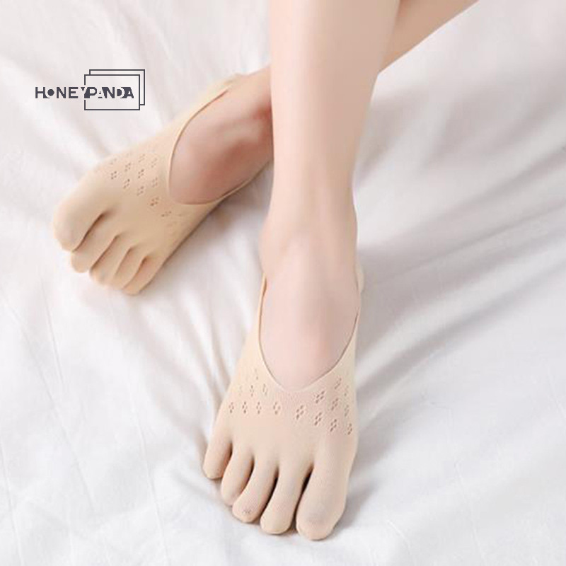 honeypanda Orthopedic Compression Socks Women's Toe Socks Ultra Low Cut ...