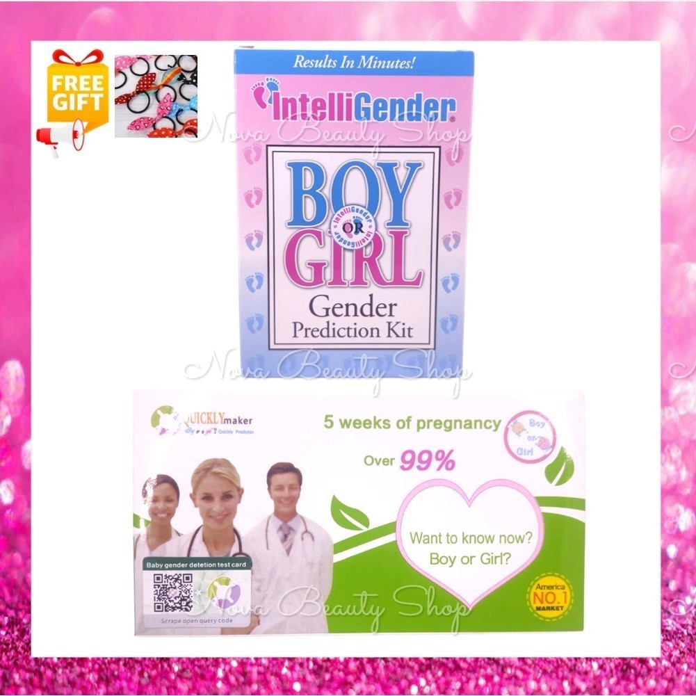 New Baby Gender Predictions Test Kit Alat Uji Jantina Boy or Girl Early ...