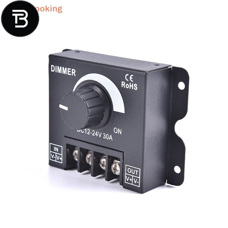 TB [LargeLooking] DC 12V 24V LED Dimmer Switch 30A 360W Voltage ...