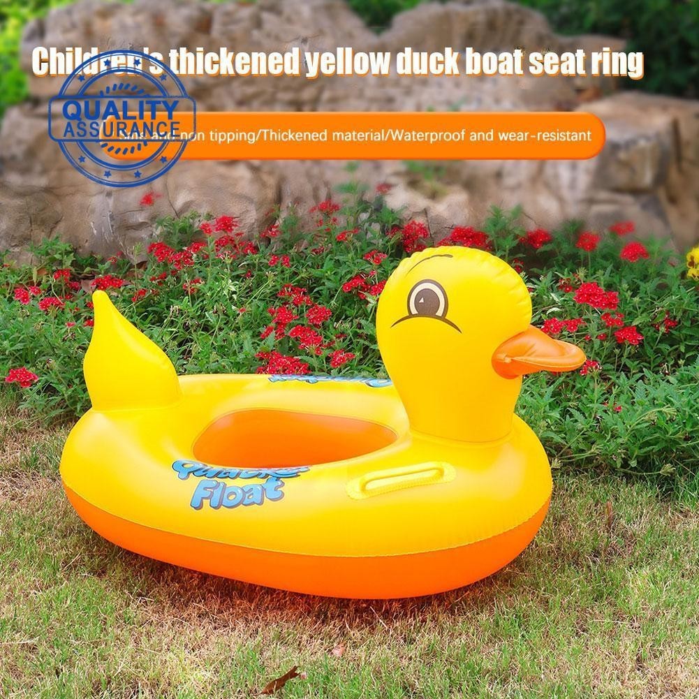 Inflatable Seat Ring Float Inflatable Swim Ring Children's Ring Car ...