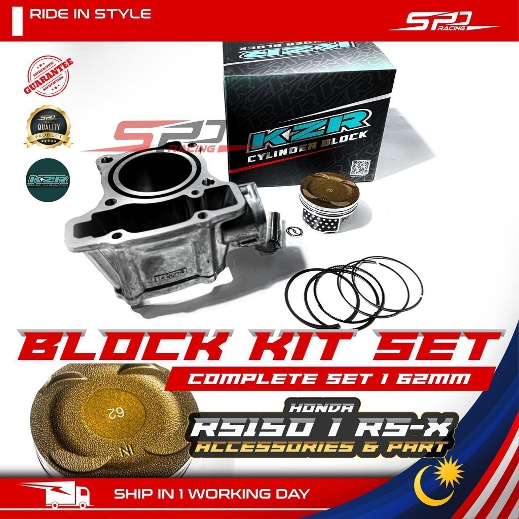 RS RSX Block Kit Set I Complete Set 62MM KOZII For RS150 / RS-X HONDA ...