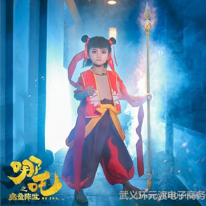 Nezha's Demon Boy Around the World cos Costume Nezha Children Men Women ...