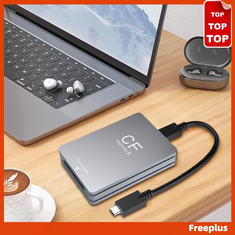 CFexpress Type B Card Reader USB 3.2 10Gbps with USB C To USB C/A Cable ...