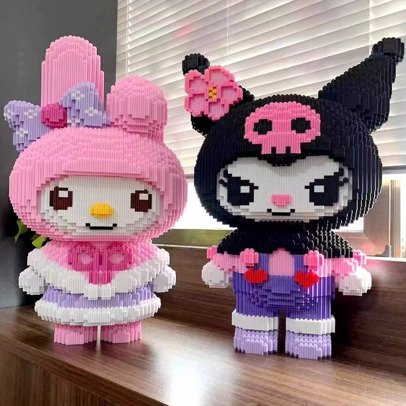 Lego Compatible lego Kuromi Building Block Toys Melody Girl Series ...